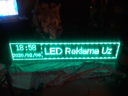 Barcha turdagi LED reklama xizmatlari!!!