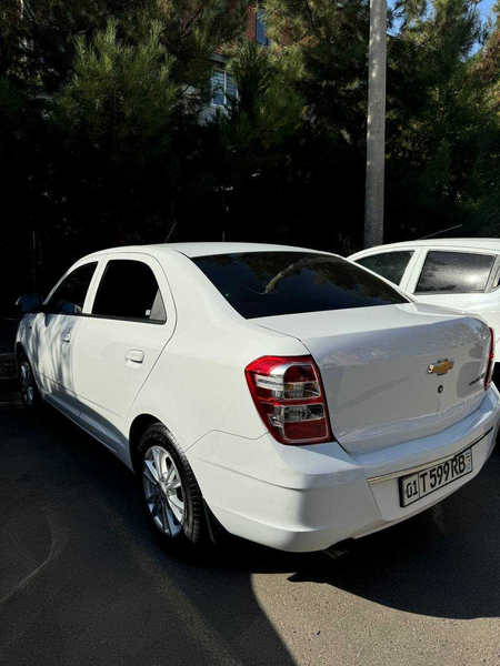 2023 й. Cobalt 4-позиция. 12900 км. Оқ рангли. Пропан 4 авлод таблетка