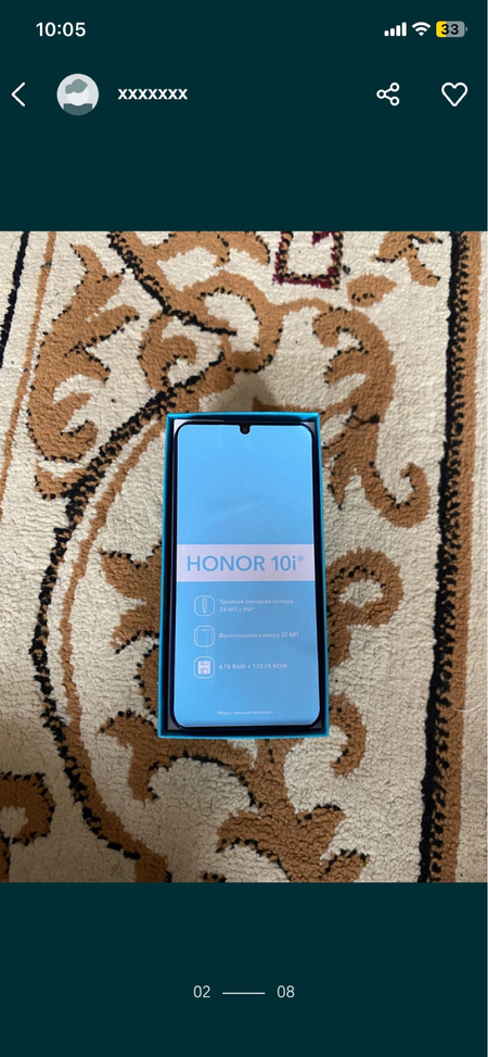 Продаётся телефон huawei honor 10i