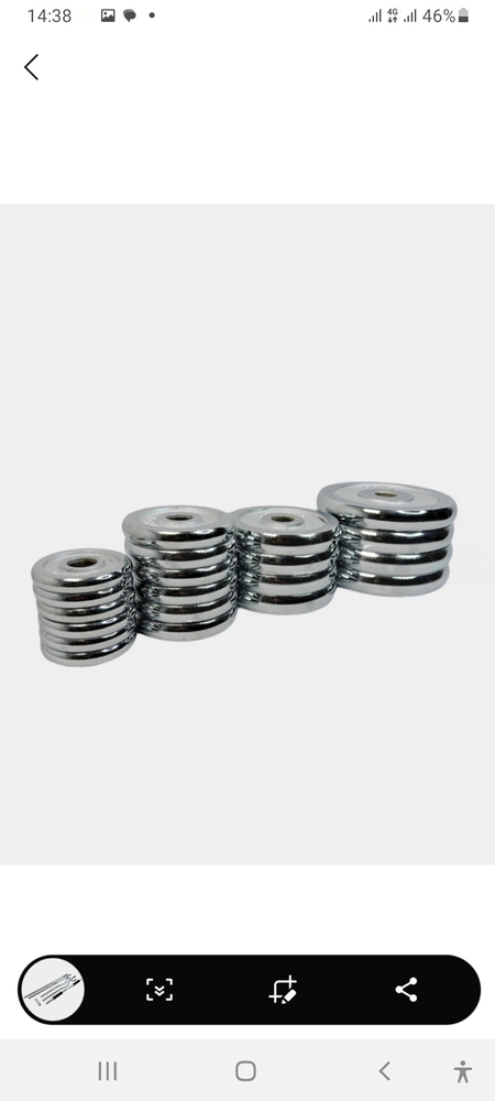 55kg 6tasi bitta gantellar to\\\'plami