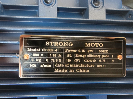 Elektr motor Электродвигатель 0.75kW 1500 об/мин