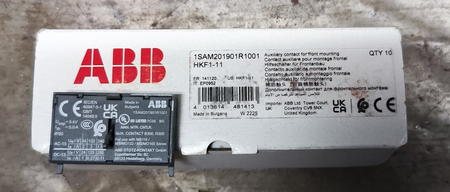 Фронтальные доп.контакты 1НО+1НЗ HKF1-11 для автоматов типа MS116, ABB