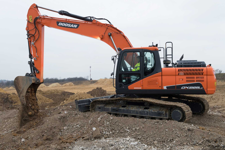 Гусеничный экскаватор Doosan DX225LCA 1,05 м3 в наличии!