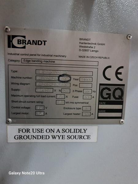 Кромкооблицовочный станок BRANDT