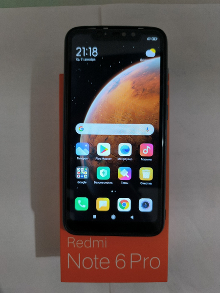 Redmi Note 6 pro Black sotiladi.