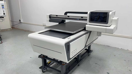UV printer 6090 cmyk+w+v