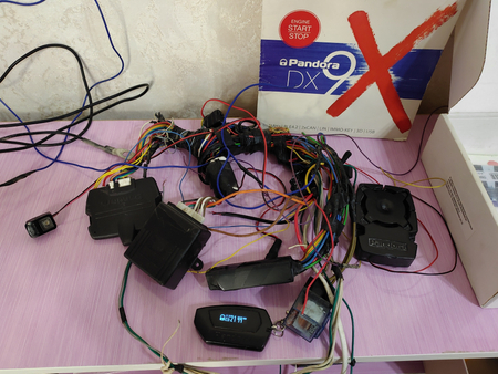 Сигнализация PANDORA DX9X на запчасти