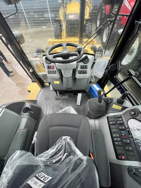 Cat 444 экскаватор погрузчик