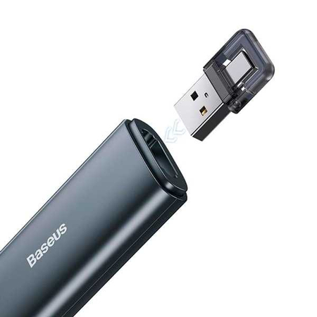 Беспроводной Перзнетер  указка Baseus ACFYB-0G — СЕРЫЙ