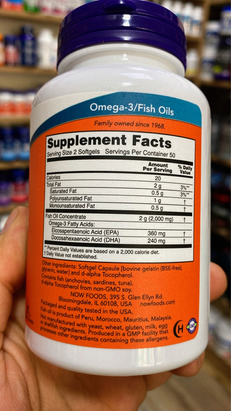 Omega 3 100 softgels