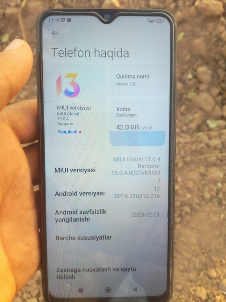 Redmi 12C.Ideal holatda