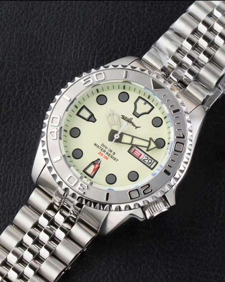 Часы HEIMDALLR 
светящиеся NH36 Move Ment 41 мм SKX00