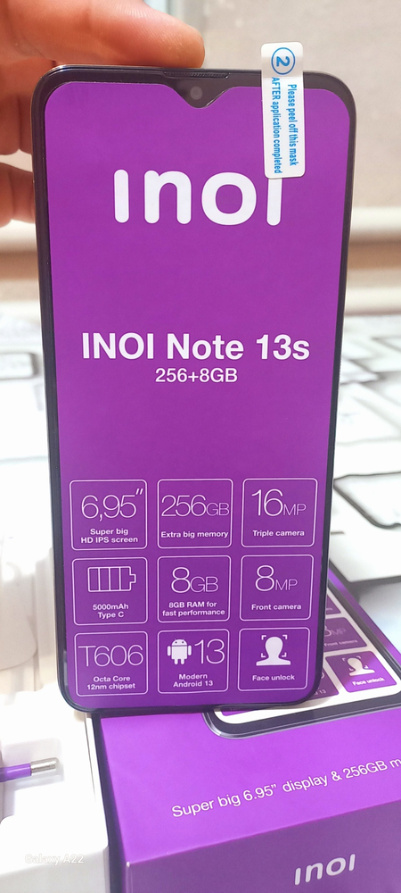 INOI Note 13s 256+8GB
