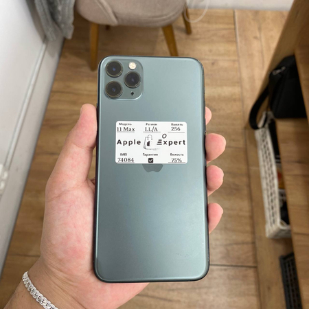 Iphone 11 Pro Max LL/A 256gb Green 75% apple expert