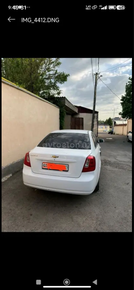 Chevrolet Jentra 3 позиция 2020 года