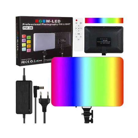 СКИДКА !!! Светодиодная прямоугольная LED-лампа RGB PM-36