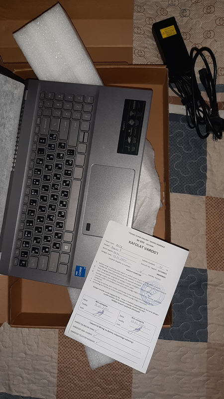 Ноутбук ACER core i5 новая версия с отпечаток пальцем для IT ником