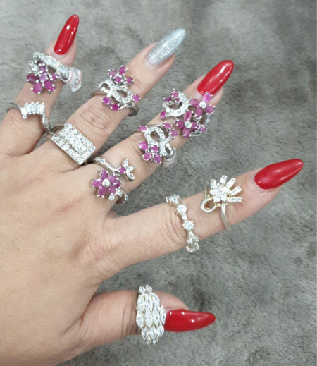 Серебрянные кольца