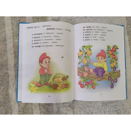 Книга, пособие по английскому для детей