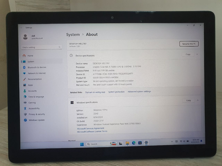 Dell i5-7300u 8/256gb SSD