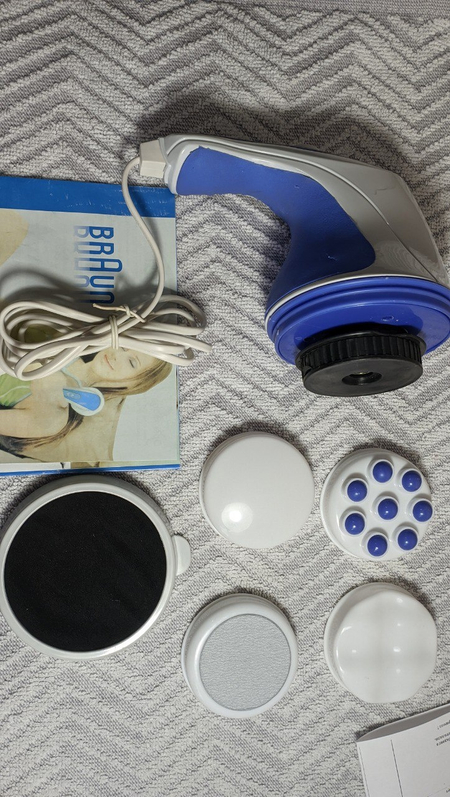 Масажор braun. Рабочий