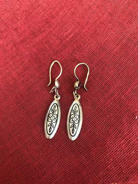 Серьги серебро 875-925 пробы