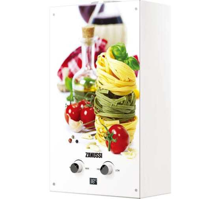Газовая колонка Zanussi GWH 10 Fonte Glass по цене с первых рук, новая