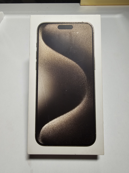 iPhone 15 pro max, каробка