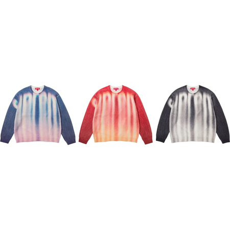 Supreme Blurred Logo Свитер