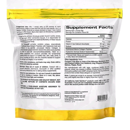 Collagen Up California gold nutrition