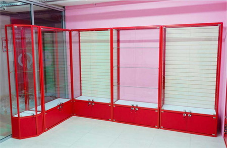 Витрины и прилавки для товара в магазин, vitrina DiA35