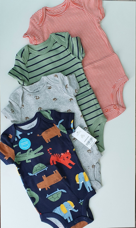 Новые боди Carter's с коротким рукавом