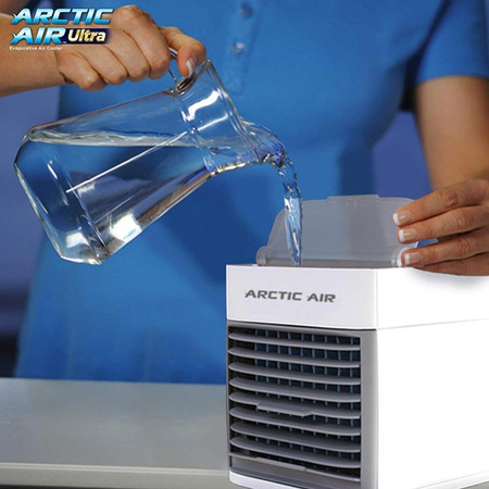 Portativ mini ventilyator Arctic air, havo sovutgich 3 tasi 1 da