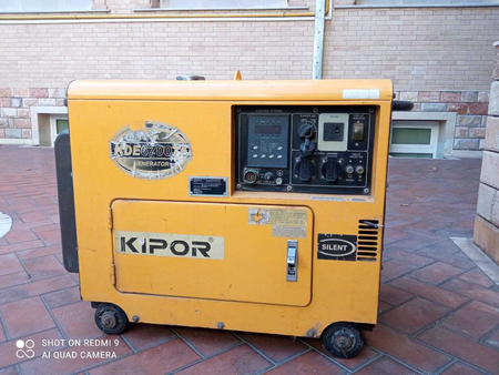 Kipor dvijok  KDE6700TA shoshiling