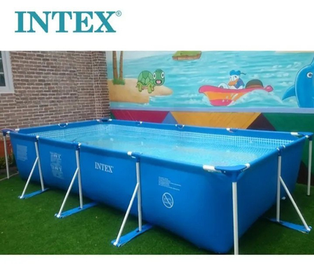 Скидки:Intex бассейн 4.5х2.2х84.см каркас 7127 л