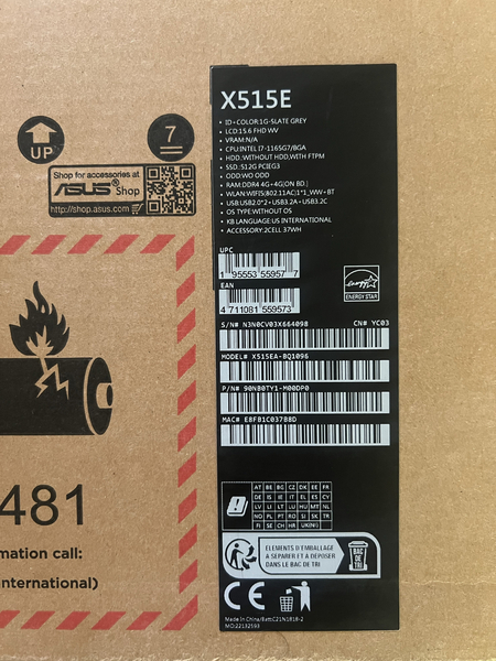 Asus X515 8/512 GB