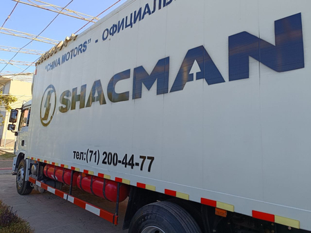 SHACMAN L3000 Фургон, 1 мостлик