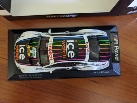 Коллекционная модель BMW M3 DTM 2013 в масштабе 1/43