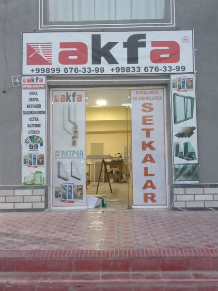 Akfa Xar xil turdagi oyna va eshiklar