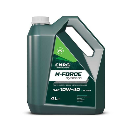 C.N.R.G  N-FORCE SYSTEM полусннтетика 10W40 SG/CD