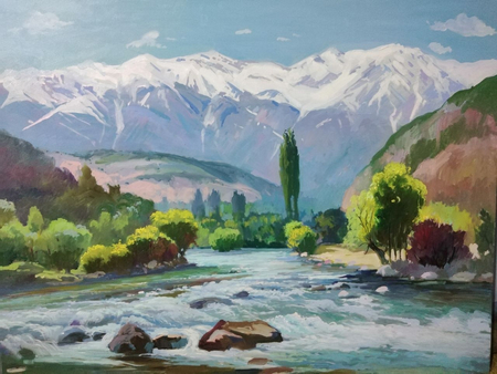 Художник Рассом деворга расм чизиш rassom Samarqand