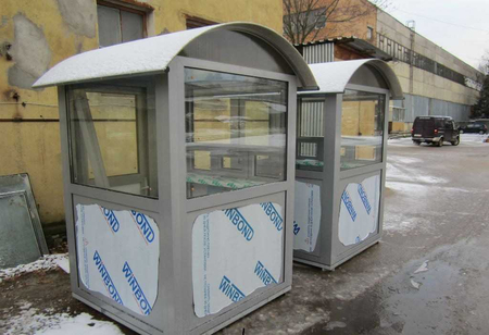 Будки киоски торговые и охранные