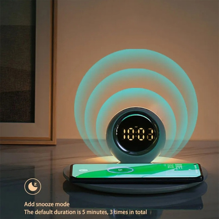 Беспроводноя быстрая зарядка Night Light
