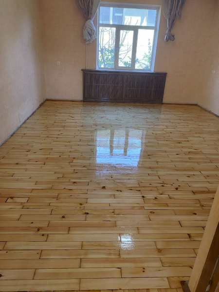 Shlifofka pol parket tarket laminant restavratsiya lakirofka plintus