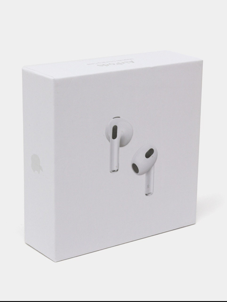 Беспроводные наушники Air Pods 3 сенсорные, с беспроводной зарядкой