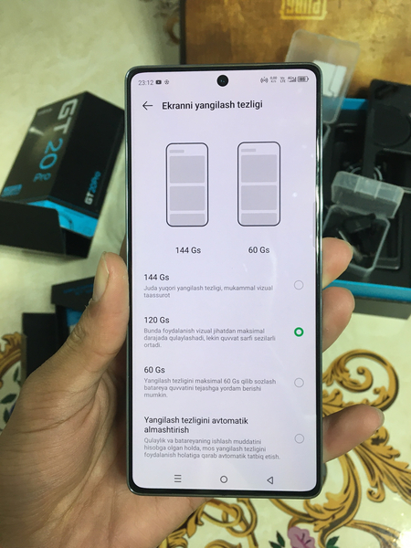 Infinix gt 20 pro