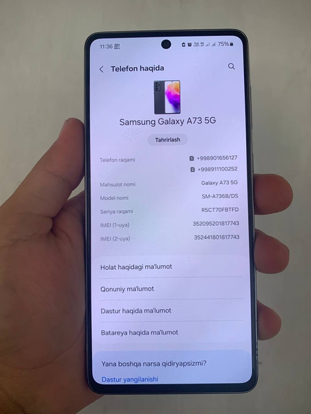 Samsung Galaxy A73 5G