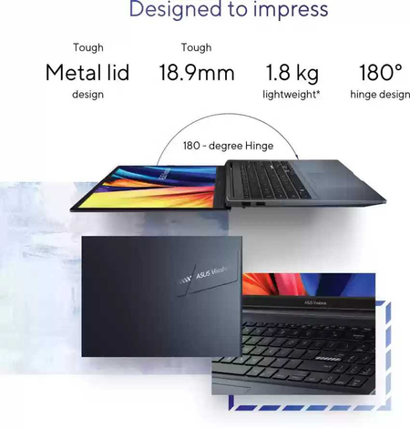 Noutbuk SUPER NARX! ASUS Vivobook i5-13500H/8GB DDR4/256GB SSD/15.6FHD