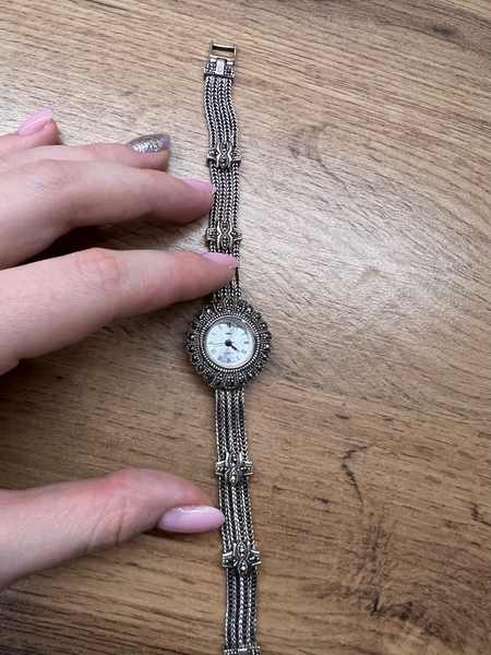 Серебряные часы 925 пробы