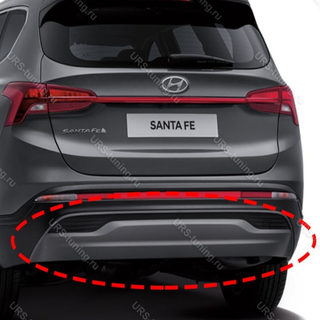 Hyundai Santa Fe bamfer orqa spolleri